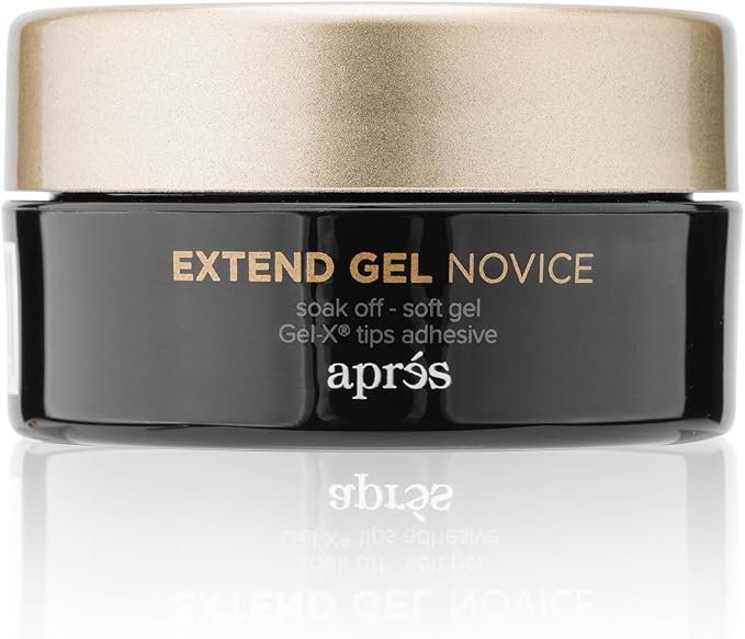 Apres Extend Gel Novice, Gel-X Nail Tips Adhesive, 15 ml Jar Edition ...