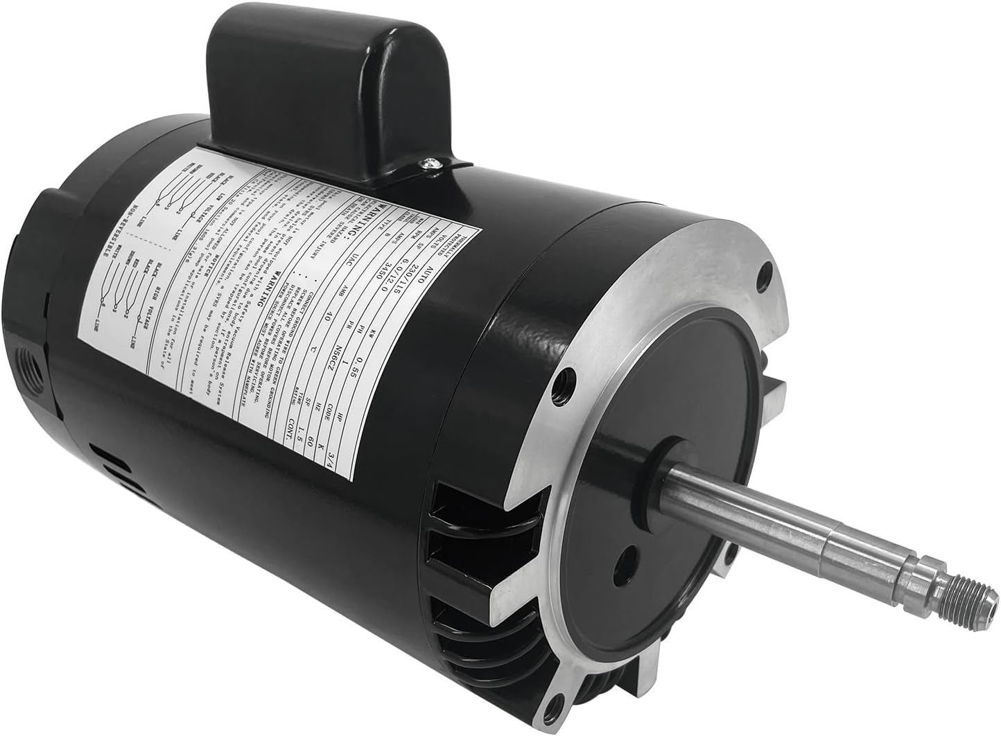 Amazon.com: VANPERT B625 PB460 Booster Pump Pool Pump Motor 3/4 HP ...