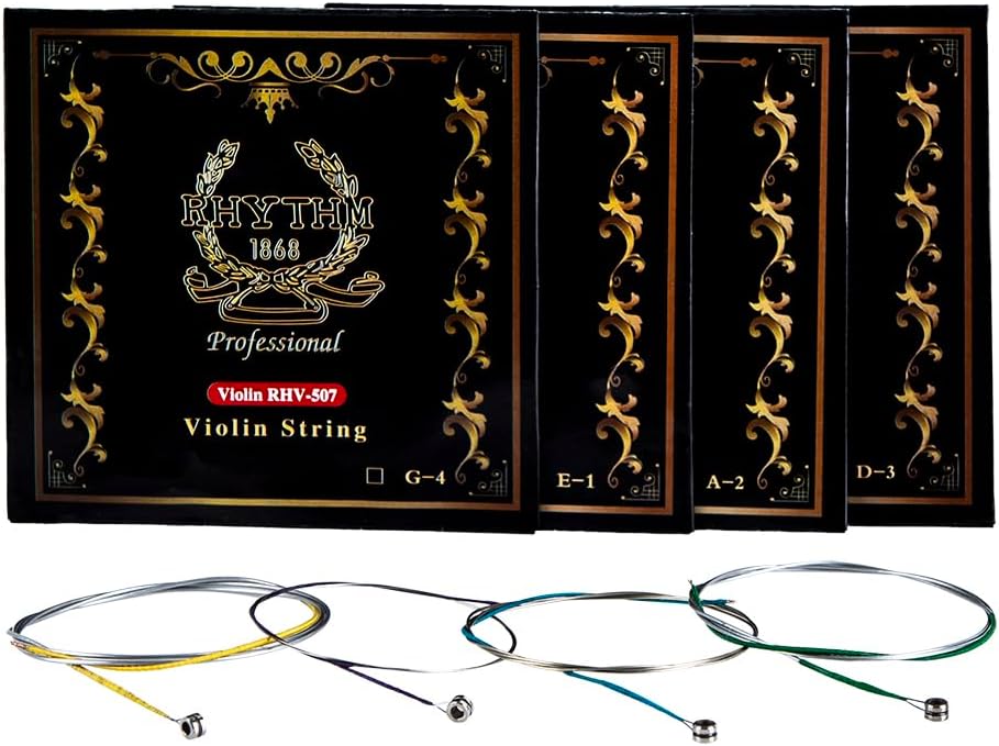 Amazon.com: Rhythm Violin Strings Handmade Replacement-Set – 1 Pack ...