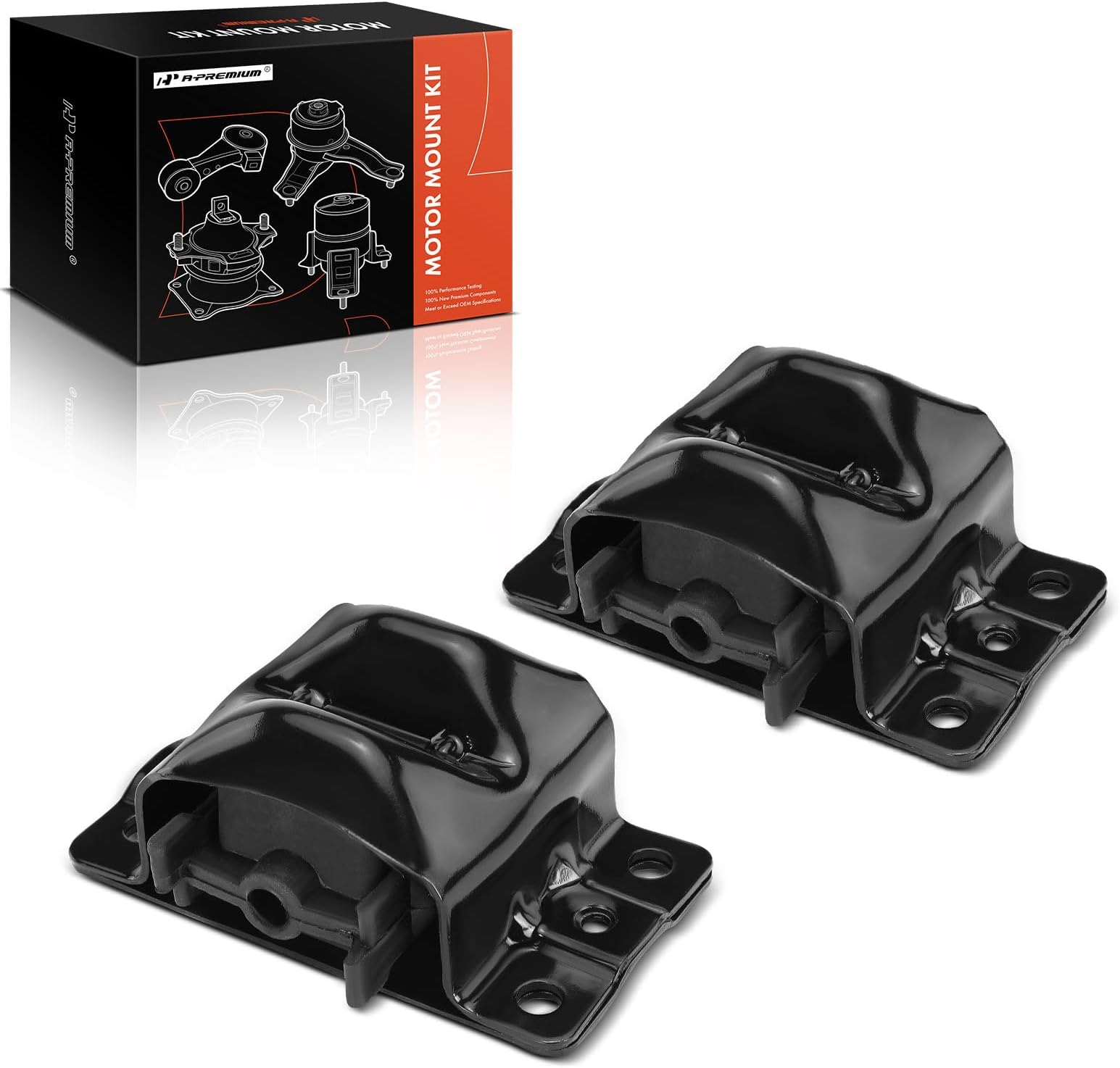 Amazon.com: A-Premium 2PCS Front Left Right Engine Motor Mount Set ...