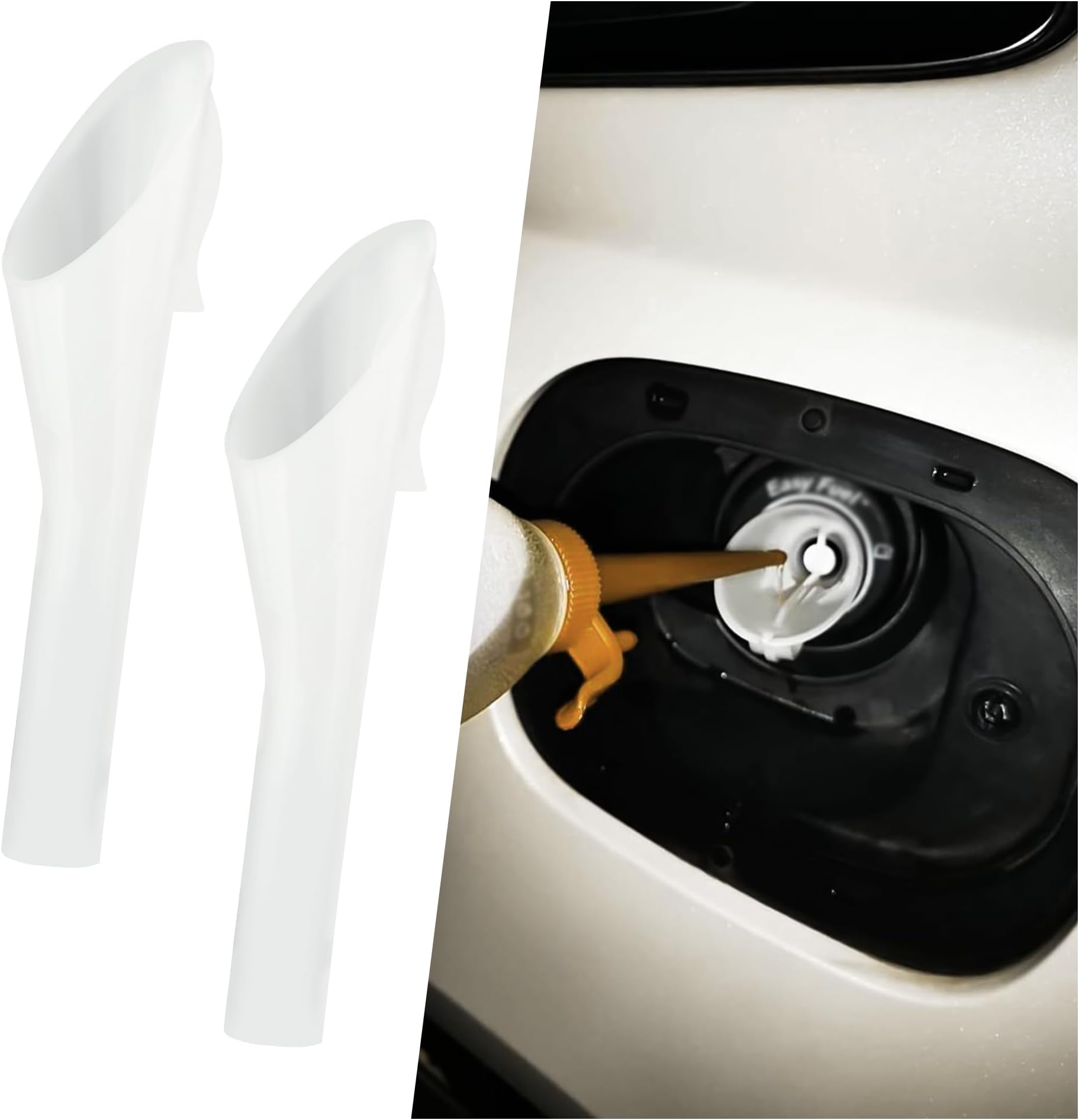 Amazon.com: Hbxdeco 2PCS Fuel Filler Gas Tank Funnel Tube, 8U5Z17B068B ...