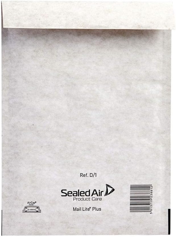 Mail Lite Plus 110 x 160 mm A/000 Oyster Mailer (Pack of 100) : Amazon ...