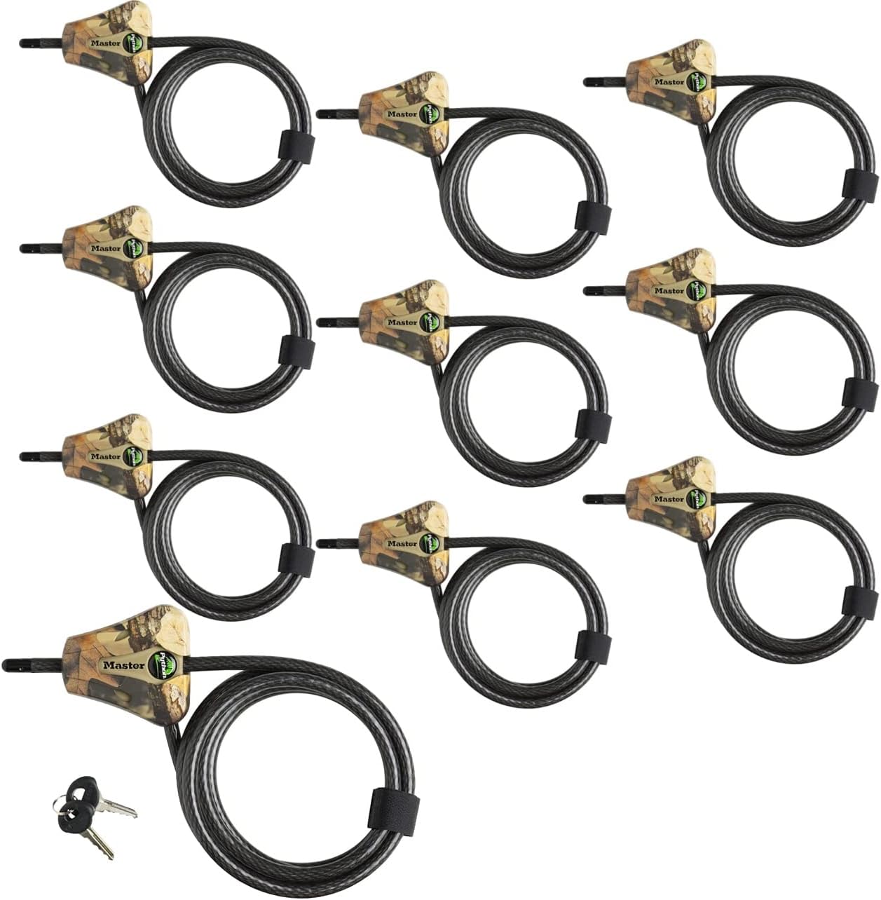 Amazon.com: Master Lock Python Trail Camera - Candados de cable de ...