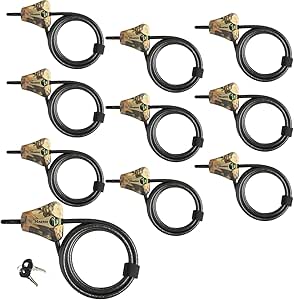 Master Lock Python Trail Camera Adjustable Camouflage Cable Locks ...