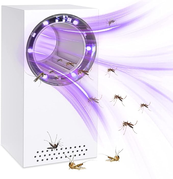 Fly Killer, Mosquito Killer Lamp USB Electric Bug Zapper Quiet UV Fly ...