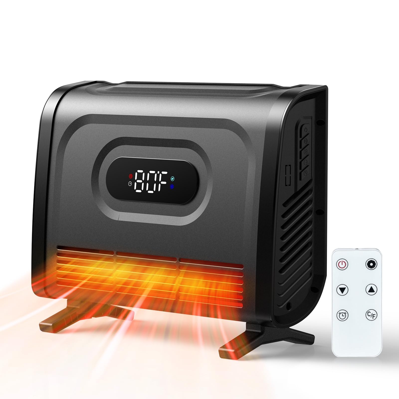 Amazon.com: Air Choice Infrared Space Heater with Attachable Feet ...