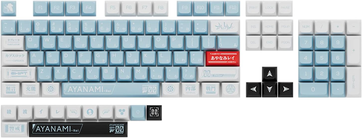 Amazon.co.jp: Pkskdshu 116 Keys PBT Key Cap XDA Profile DYE-SUB Key Cap ...