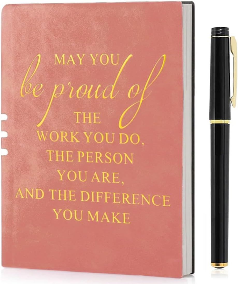 Thank You Gifts For Colleagues Leather Notebook A5,Leaving Gifts For ...