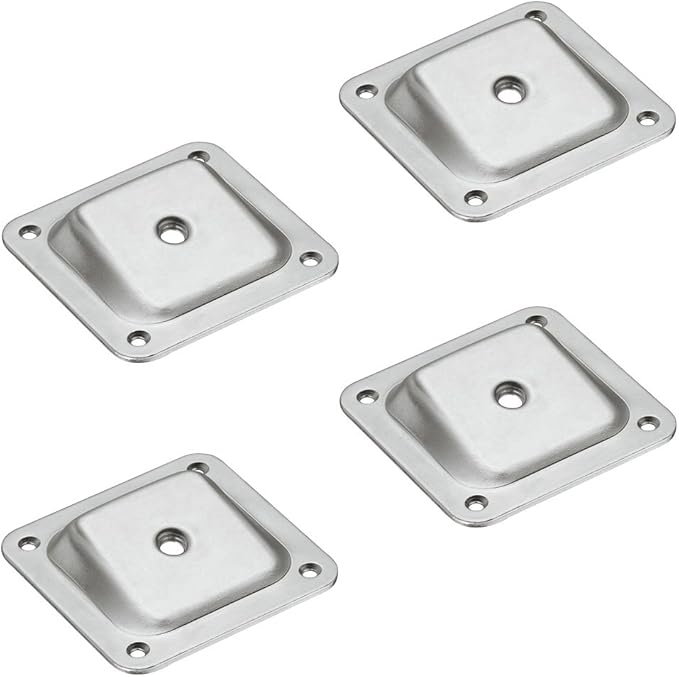 Gedotec Angle Mounting Plate Slanted 10° with M8 Thread for Furniture ...