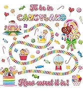 Amazon.com: Candyland Party Bulletin Board Set Decorations Candy Land ...
