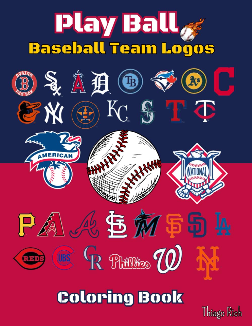 Baseball Team Logos Coloring Pages MLB Coloring Pages | Free Coloring