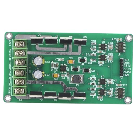 Motor Drive Control Board H Bridge DC Stepper Module 10A Peak 30A Motor ...