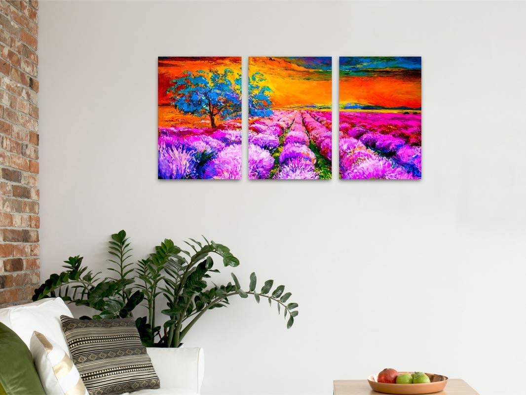 Buy Prinelligent 3 Panels Wall Art Decor Canvas Paintings with Frame ...