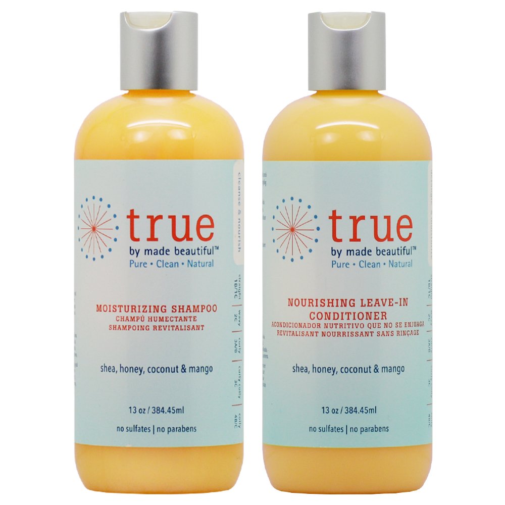 Amazon.com: True by Made Beautiful Moisturizing Shampoo & Nourishing ...