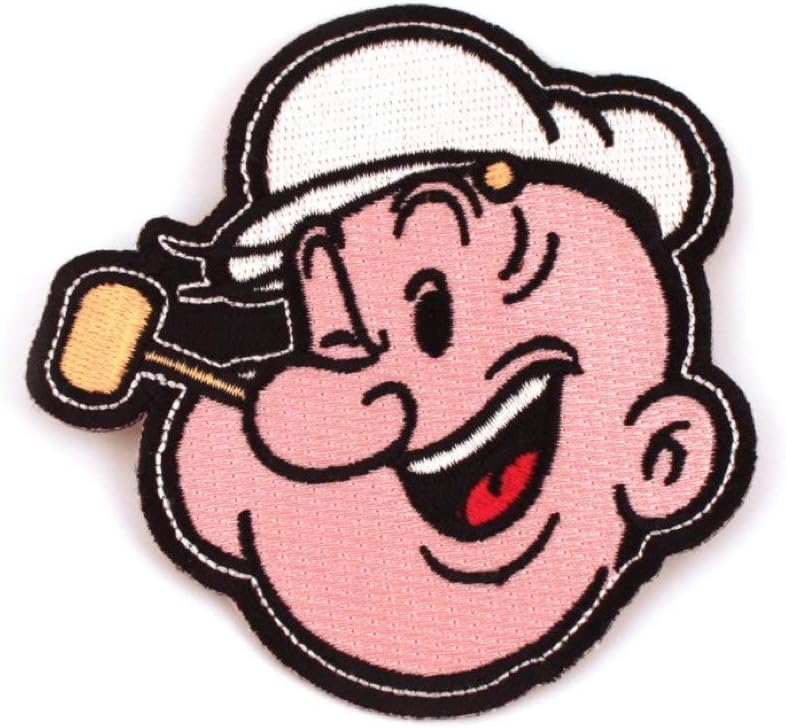 Amazon.com: Popeye The Sailor Man Head Iron-On Patch