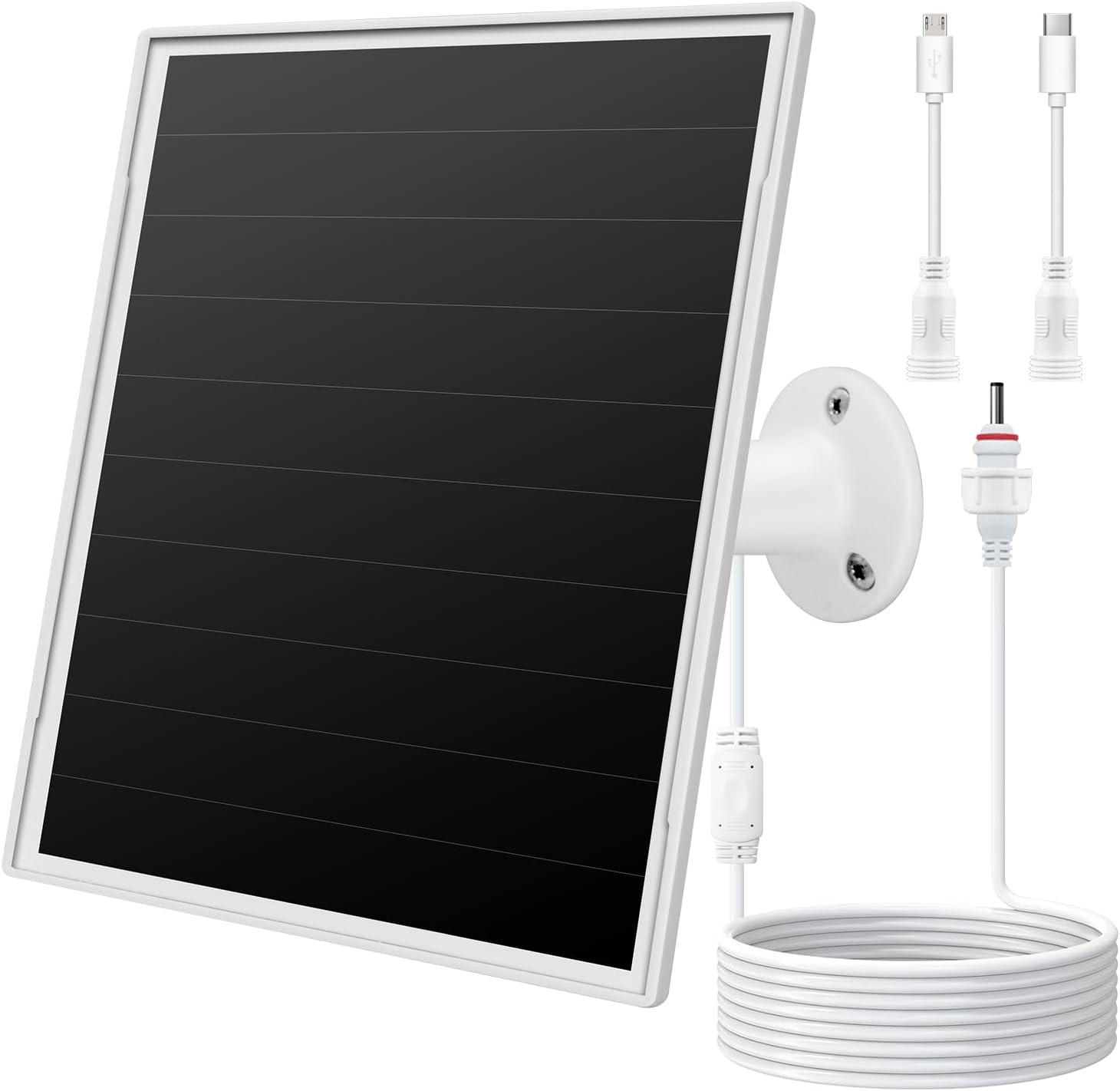 Amazon.com : 8W Solar Panel for Bird Feeder Camera - USB C Solar Panels ...
