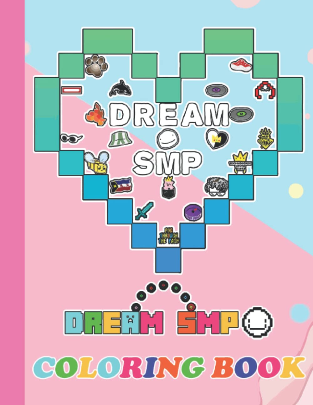 Buy Dream SMP Coloring Book DSMP Dream Team For Fan Boys Girls Teen ...