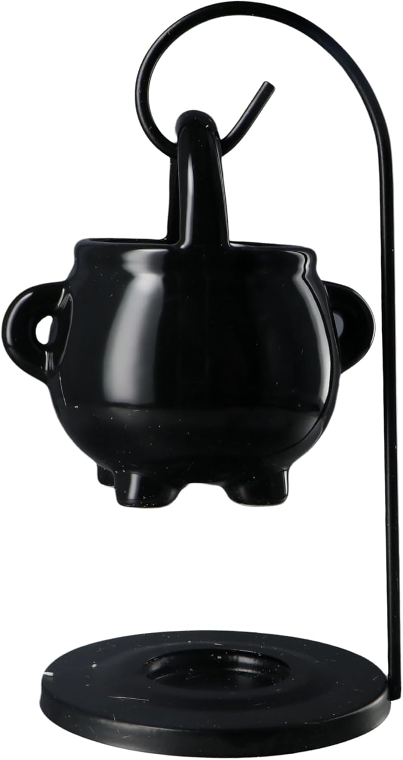 Amazon.com: Leadigol Hanging Cauldron Pagan Oil Burner with Handle ...