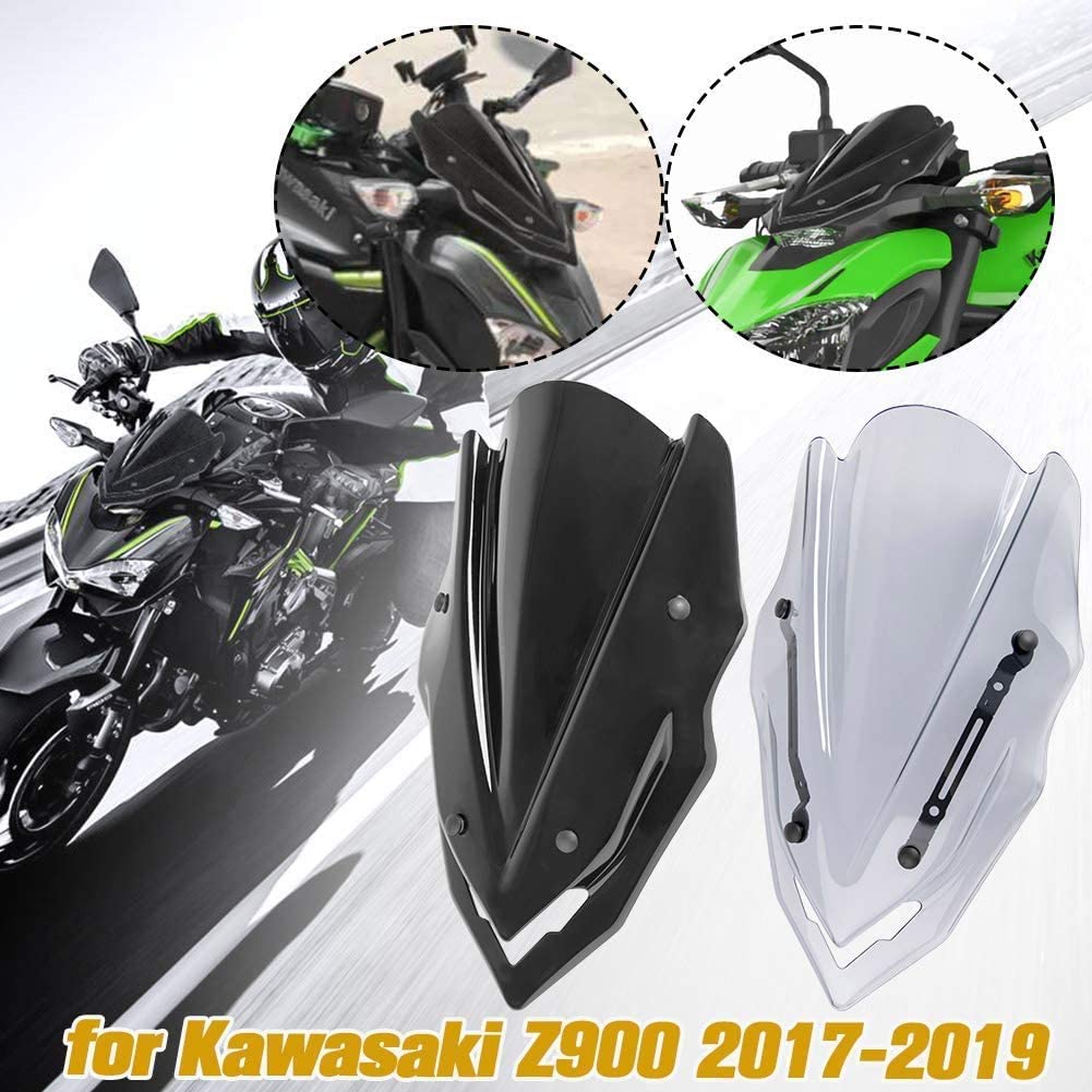 Watch Windscreen Windshield for Kawasaki Z900 2017 2018 2019 on Amazon Live