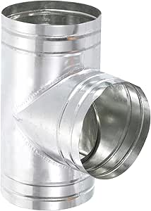 Amazon.com: PATIKIL 6 Inch 3 Way Duct Splitter, Tee Connector Air Vent ...