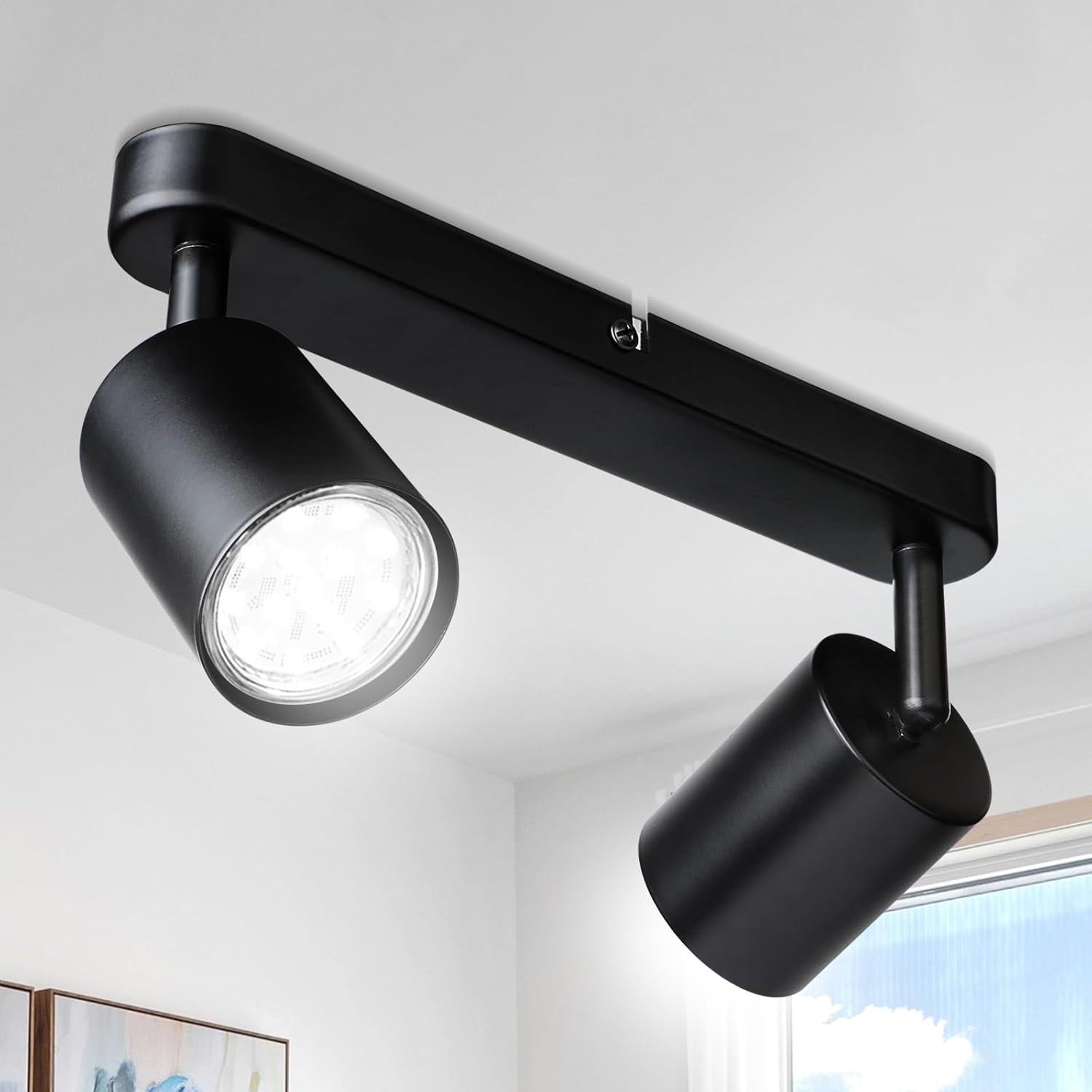 Smanu 2 Way Spotlight Ceiling Lights, Modern Kitchen Ceiling Light ...