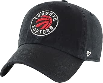 Amazon.com: 47 Brand NBA Toronto Raptors Clean Up Adjustable Hat Cap ...