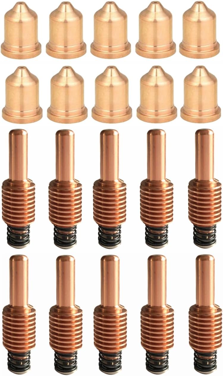 Donwind 220842 Electrode 10pcs & 220941 Nozzle 10pcs Fit 45XP/65/85/105 ...