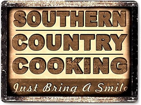 Amazon.com: Country restaurant Metal Sign Barbecue BBQ steak diner deli ...