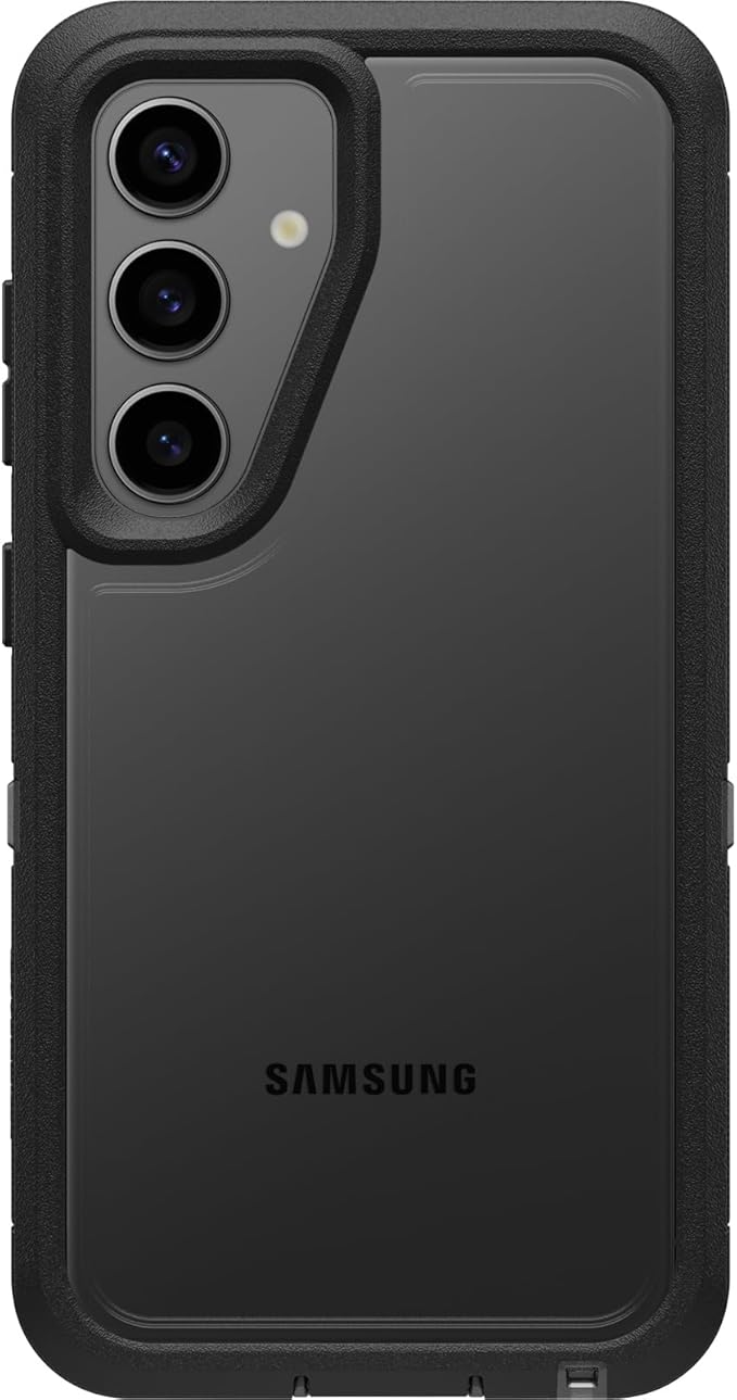 OtterBox Samsung Galaxy S24 Defender Series XT Clear Case - Dark Side ...