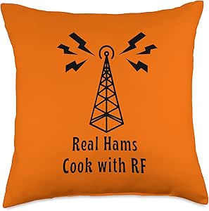 Amazon.com: RF Ham Radio Operator Hamfest Design Co. Real Cook with RF ...