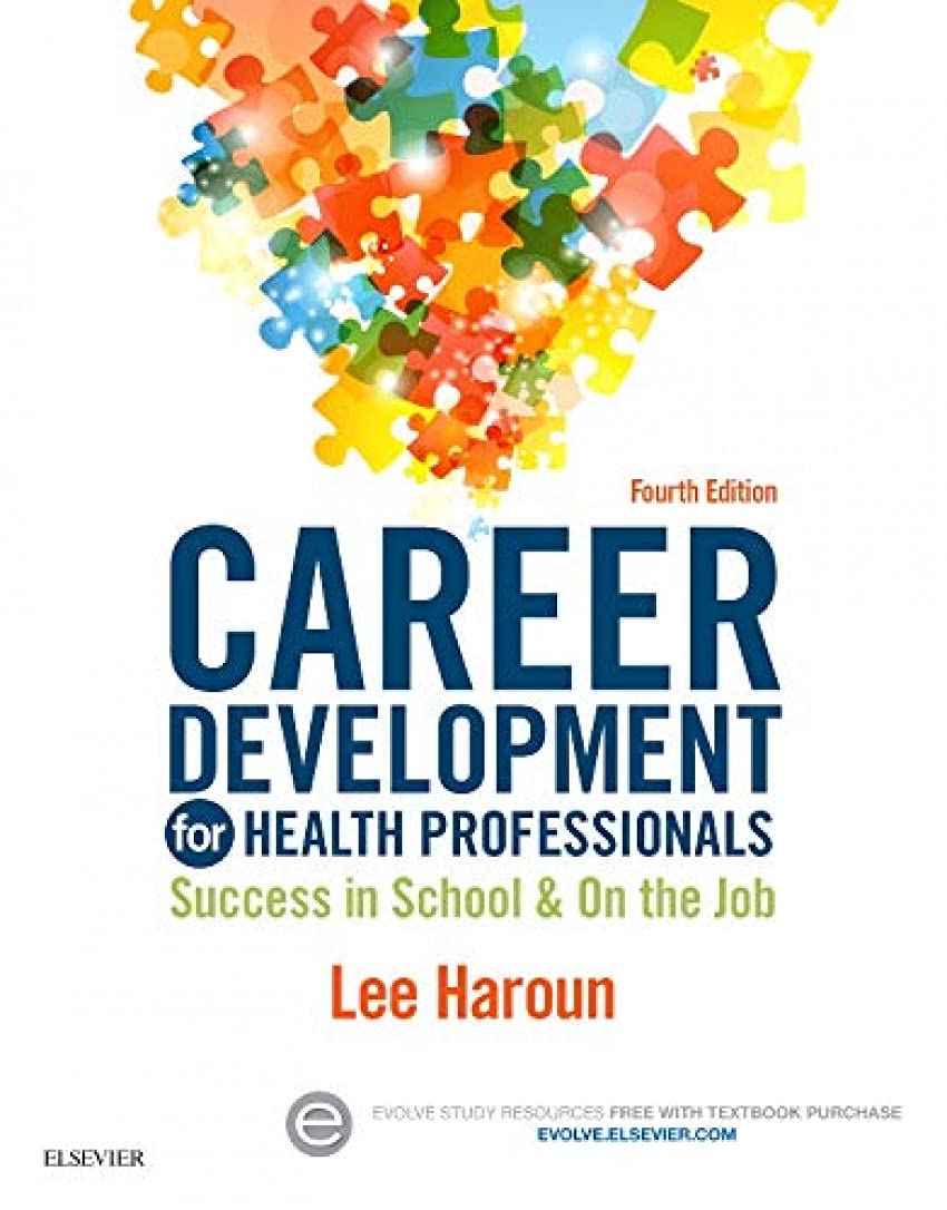 Career Development for Health Professionals: Success in School & on the ...