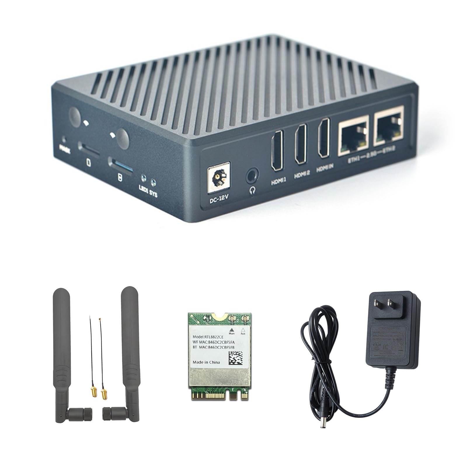 Amazon.com: youyeetoo FriendlyElec NanoPC-T6 Internet Travel Routers ...