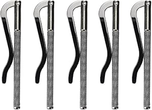 Amazon.com: KUMGROT 5 PCS Zinc Alloy Spring Clip Bar 3" (80mm) Money ...