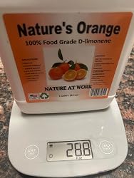 Amazon.com: Nature's Orange 100% Pure Food Grade D-Limonene (Orange Oil ...