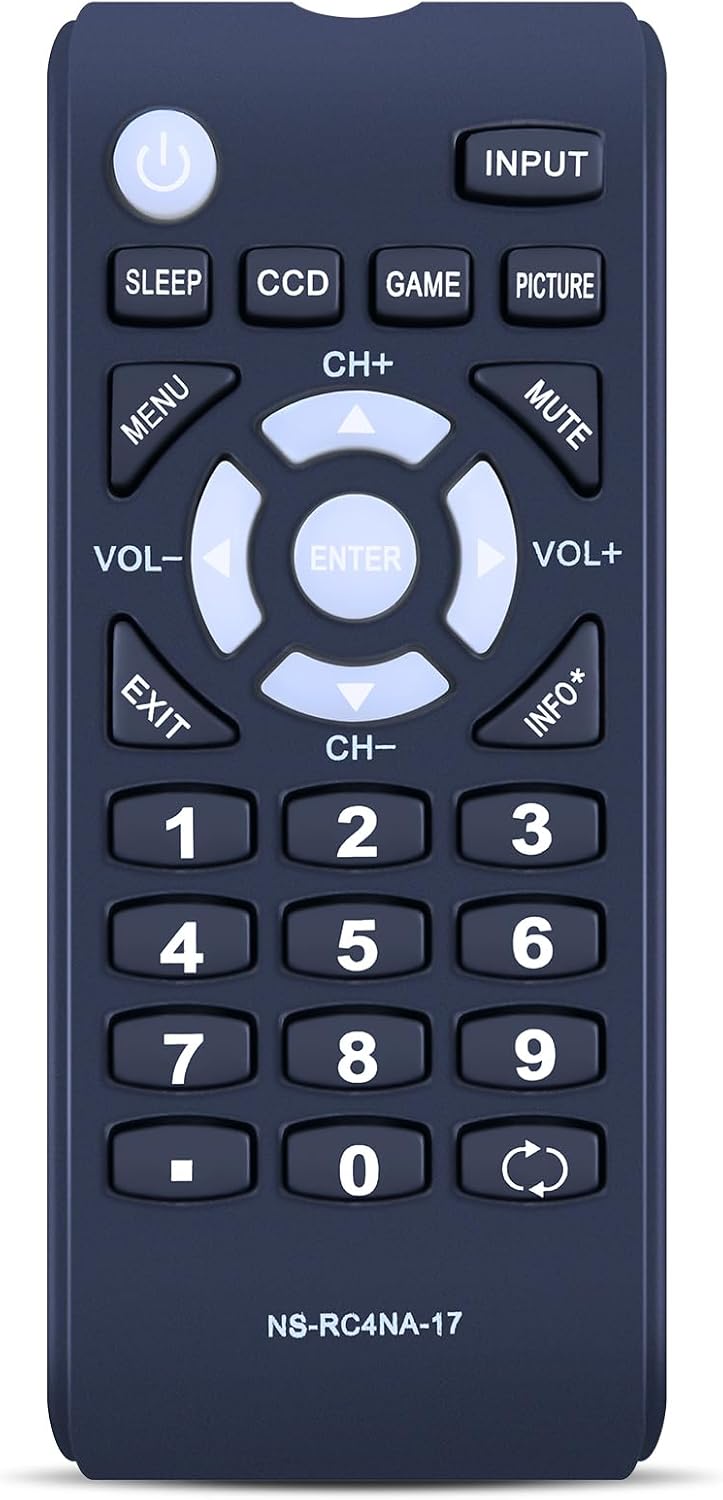 Amazon.com: PZL New Remote NS-RC4NA-17 NSRC4NA17 Replacement fit for ...
