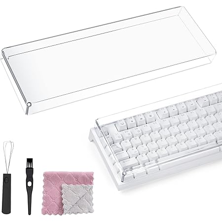 Gaming Keyboard Dust Cover Mechanical Keyboard Cover Premium Clear ...