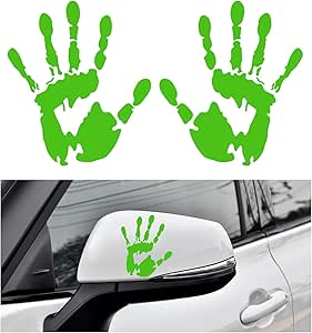 Amazon.com: Ohleats 2 PCS Car Wave Stickers, The Lazy Waver Wave Sign ...
