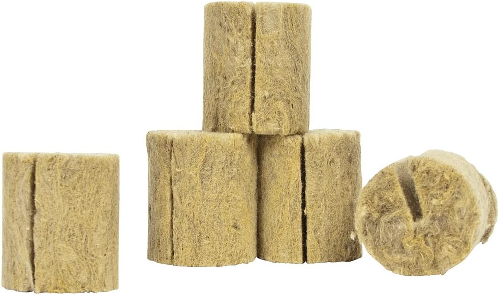 Amazon.com : Grodan 1.5" Macro Plugs - Pack of 30 Rockwool Stonewool ...