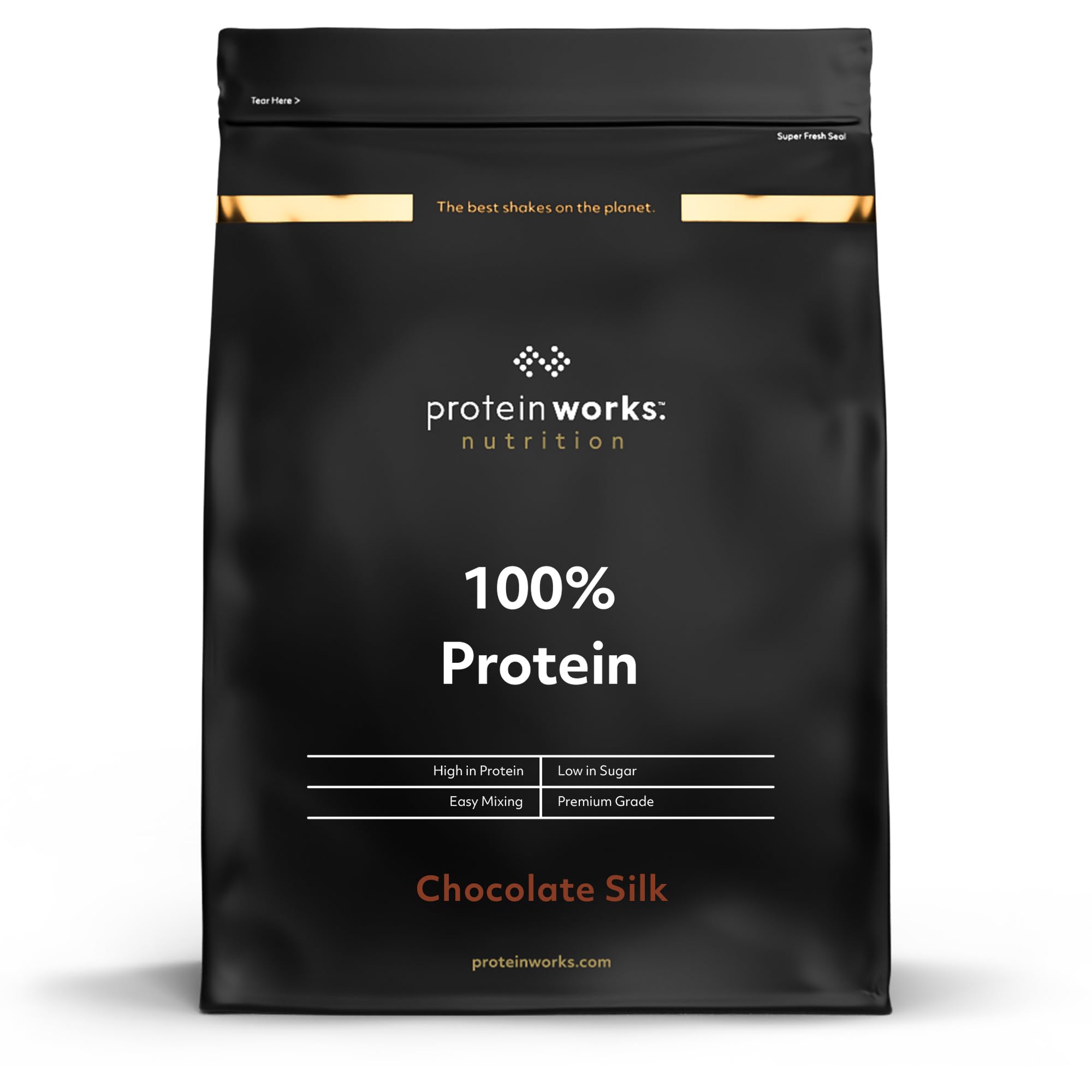 Protein Works - 100 percent Protein, 1.25kg, High Protein Blend, 41 ...