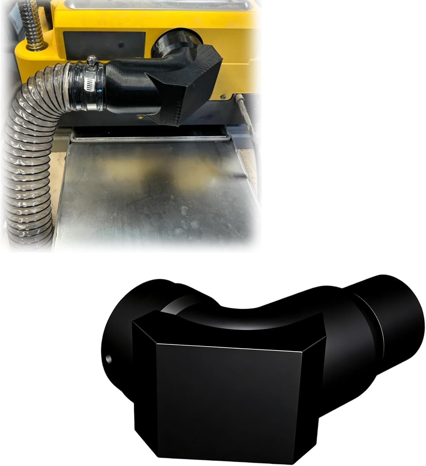 Amazon.com: For DeWalt DW735 90° Dust Collection Adapter, All-in-One ...