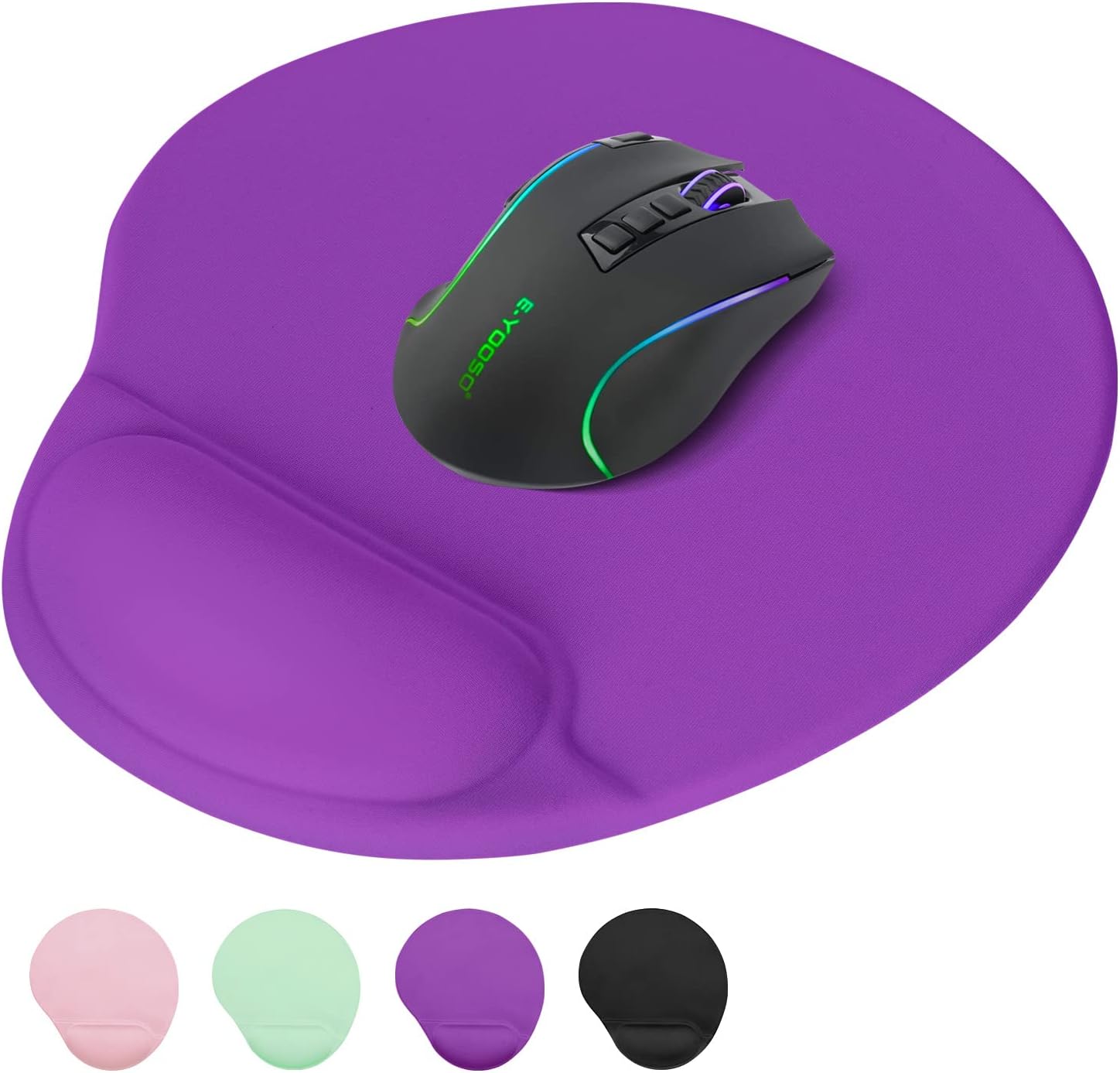 TERPORT Mouse Pad Ergonómico Base, Alfombrilla de Ratón con Soporte ...
