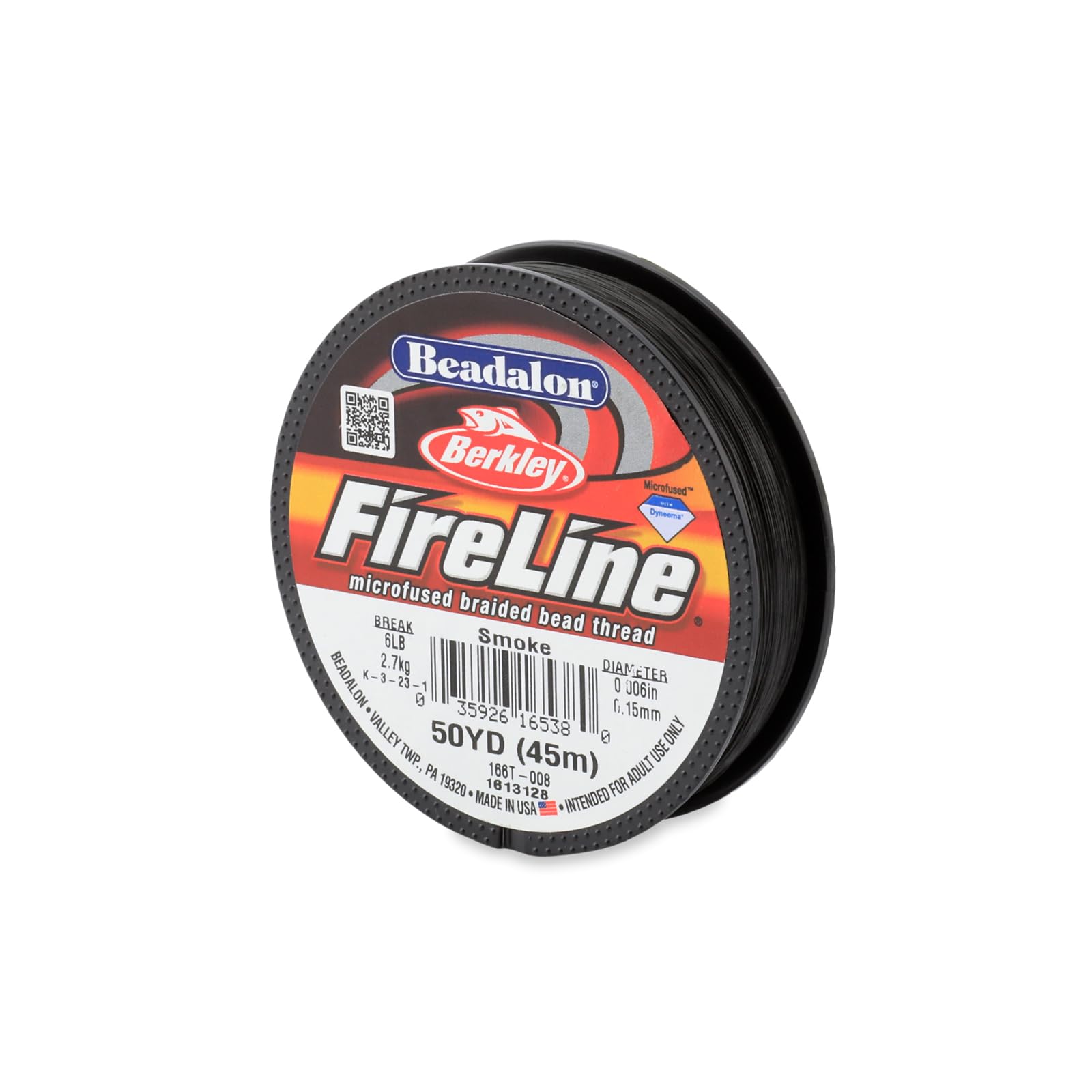 Amazon.com: Beadalon FireLine Beading Thread by Berkley, 0.006", Break ...