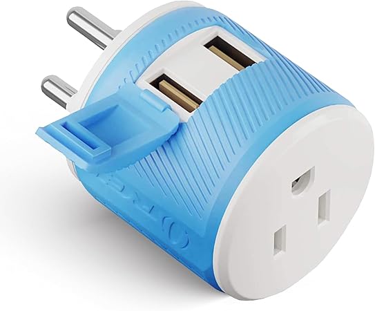 Amazon.com: OREI Thailand Travel Plug Adapter with Dual USB - USA Input ...