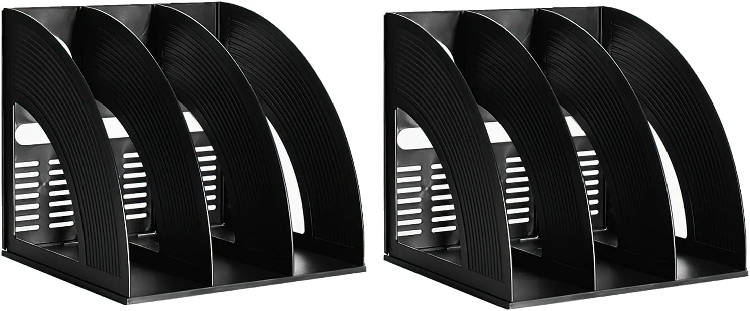 Amazon.com : 6 Pcs Clear Acrylic Magazine File Holder Plastic Desk ...