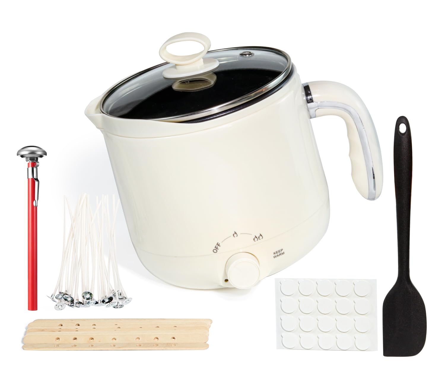 Amazon.com: Aroparc Wax Melter for Candle Making 60oz Electric Wax Melter with Pouring Spout ...