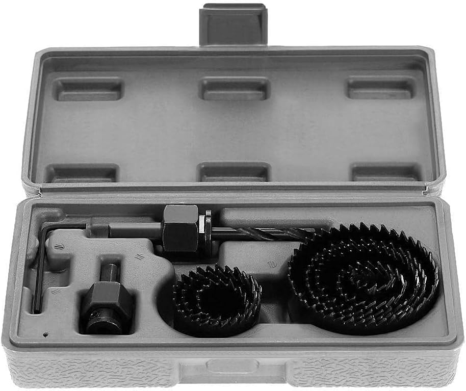 Trintion Hole Saw Sets 11Pcs Holesaw Set 19-64Mm Holesaw Kit Hole ...
