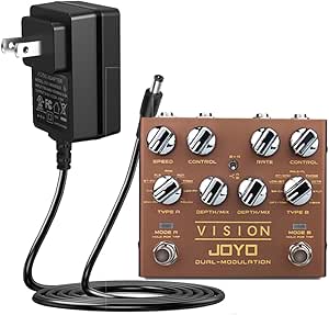 Amazon.com: JOYO VISION Modulation Multi Effects Pedal R-09 with DC 9V ...