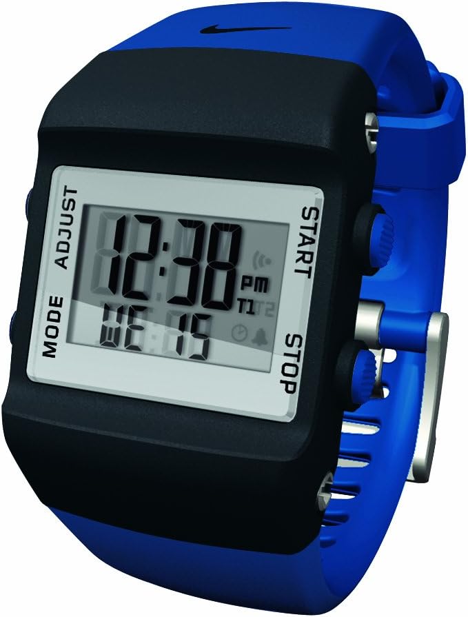 Nike WK0015480 Kids Black and Blue Digital Watch : Amazon.co.uk: Watches