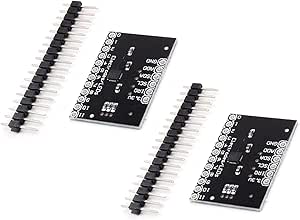 TECNOIOT 2pcs MPR121 Breakout V12 Capacitive Touch Sensor Controller Module I2C Keyboard ...
