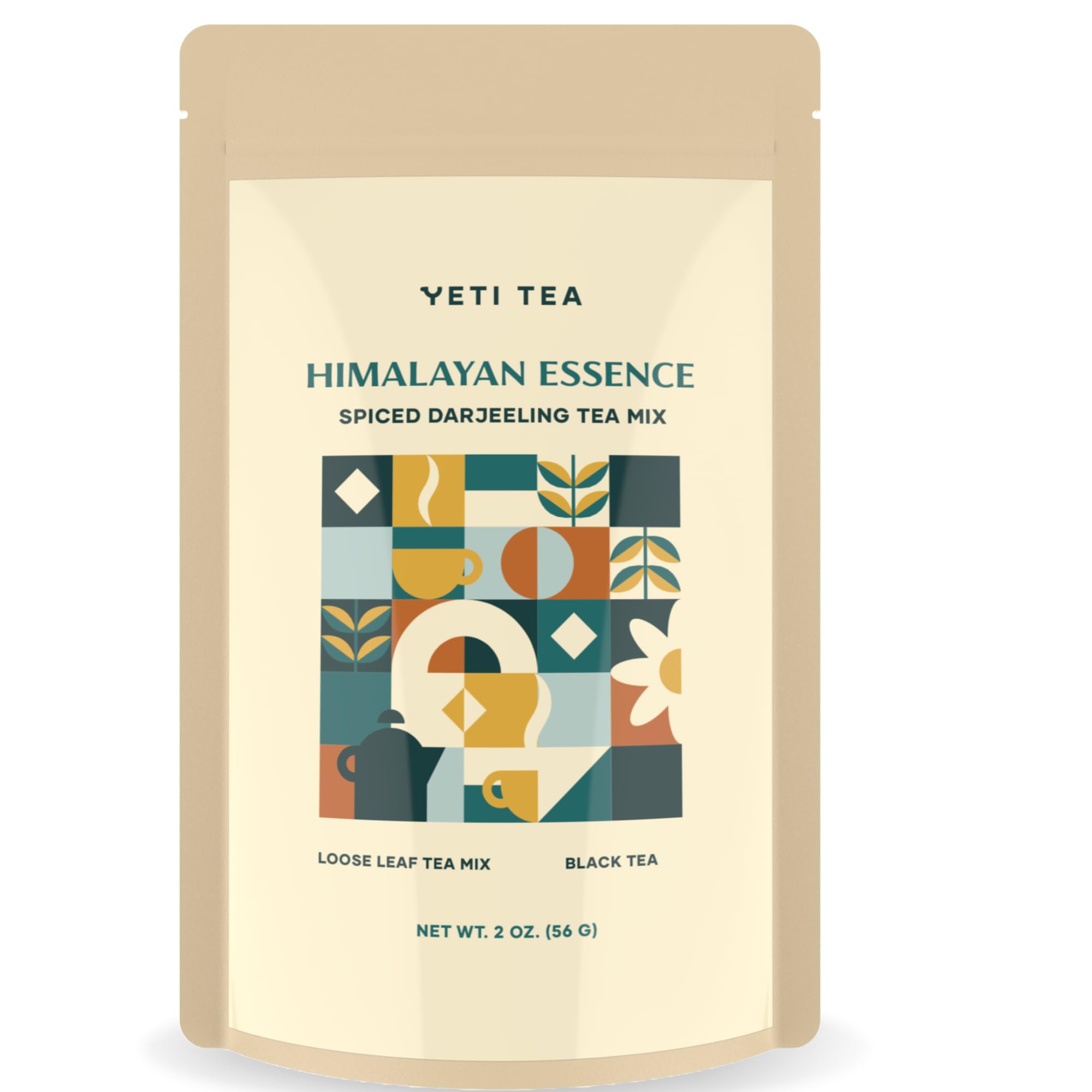 Amazon.com : Yeti Tea Darjeeling Black Tea, Loose Leaf and Spiced ...